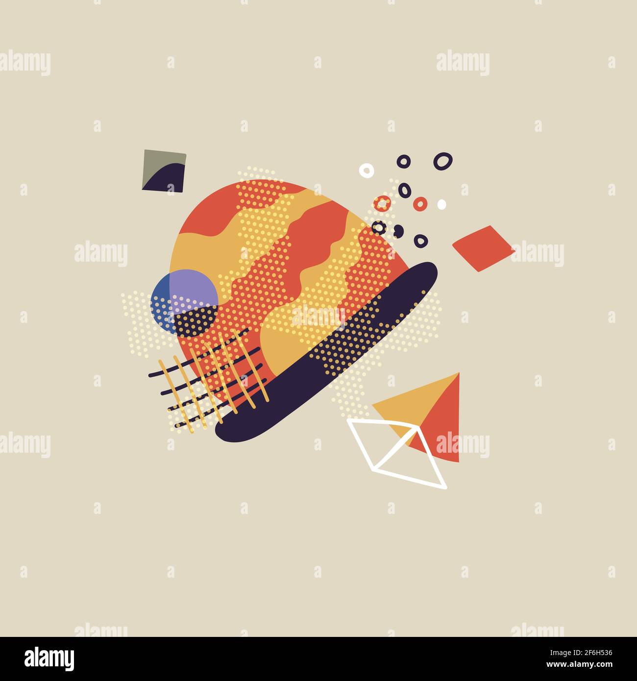 Montagna stilizzata immagini e fotografie stock ad alta risoluzione - Alamy