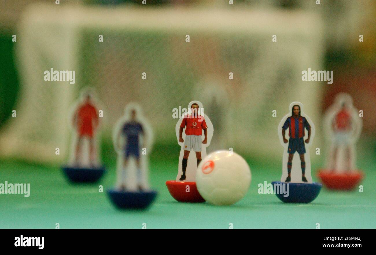 Subbuteo players immagini e fotografie stock ad alta risoluzione - Alamy