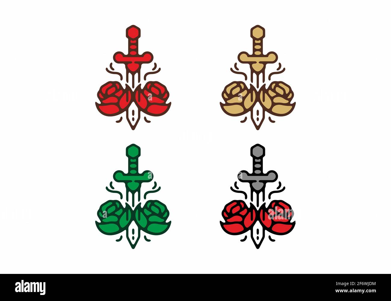 Il tatuaggio rosa Immagini senza sfondo e Foto Stock ritagliate - Alamy