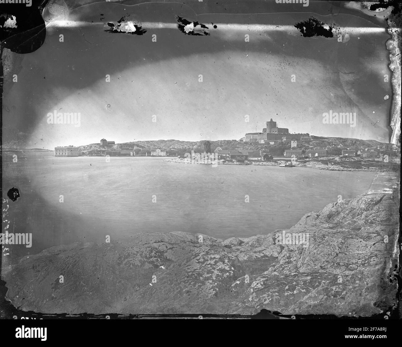 Vista dalla fortezza al mare Foto e Immagini Stock in Bianco e Nero - Alamy