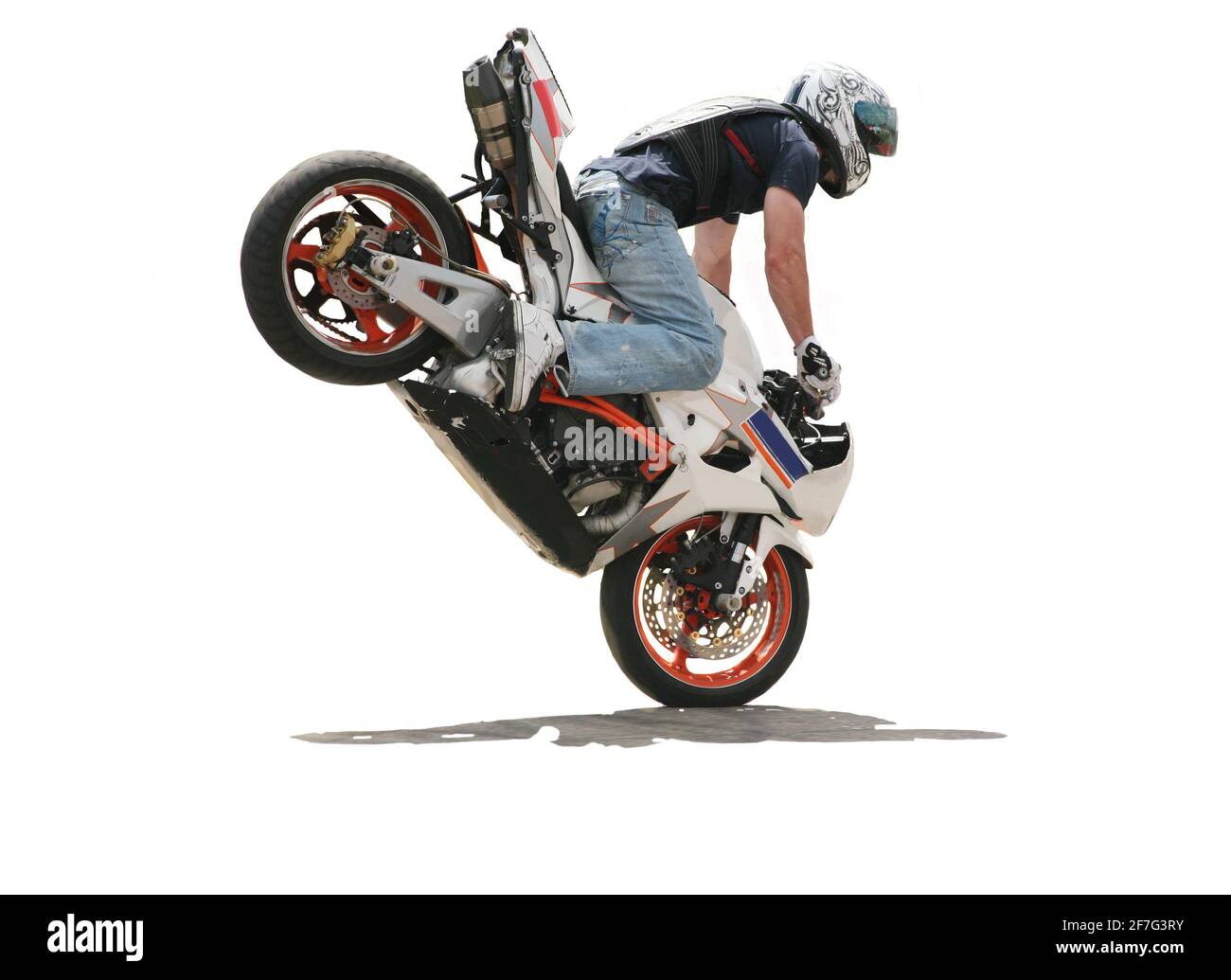 Moto con sagoma del pilota immagini e fotografie stock ad alta ...