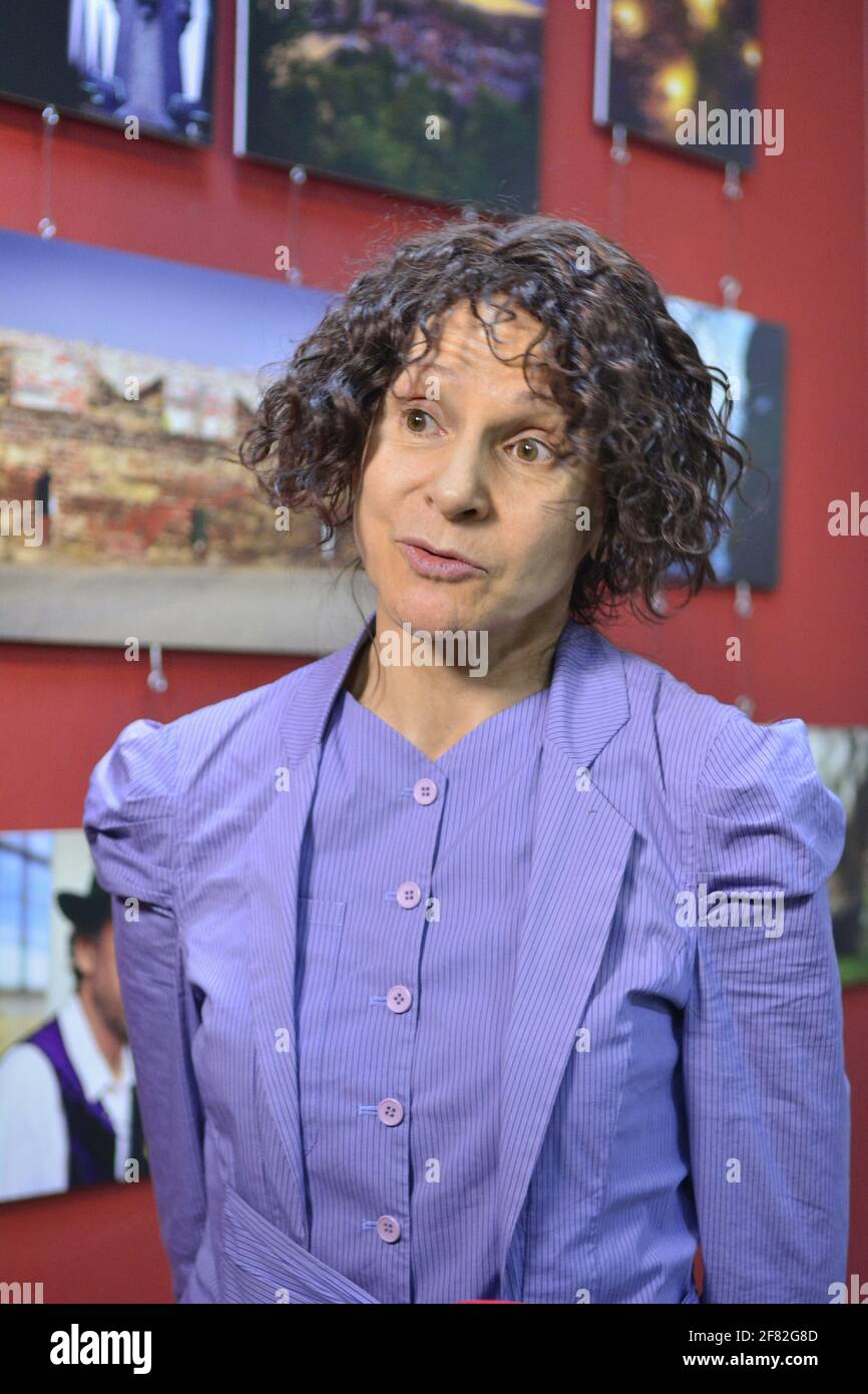 La cerimonia di apertura della mostra fotografica di Artyom Mazunov ...