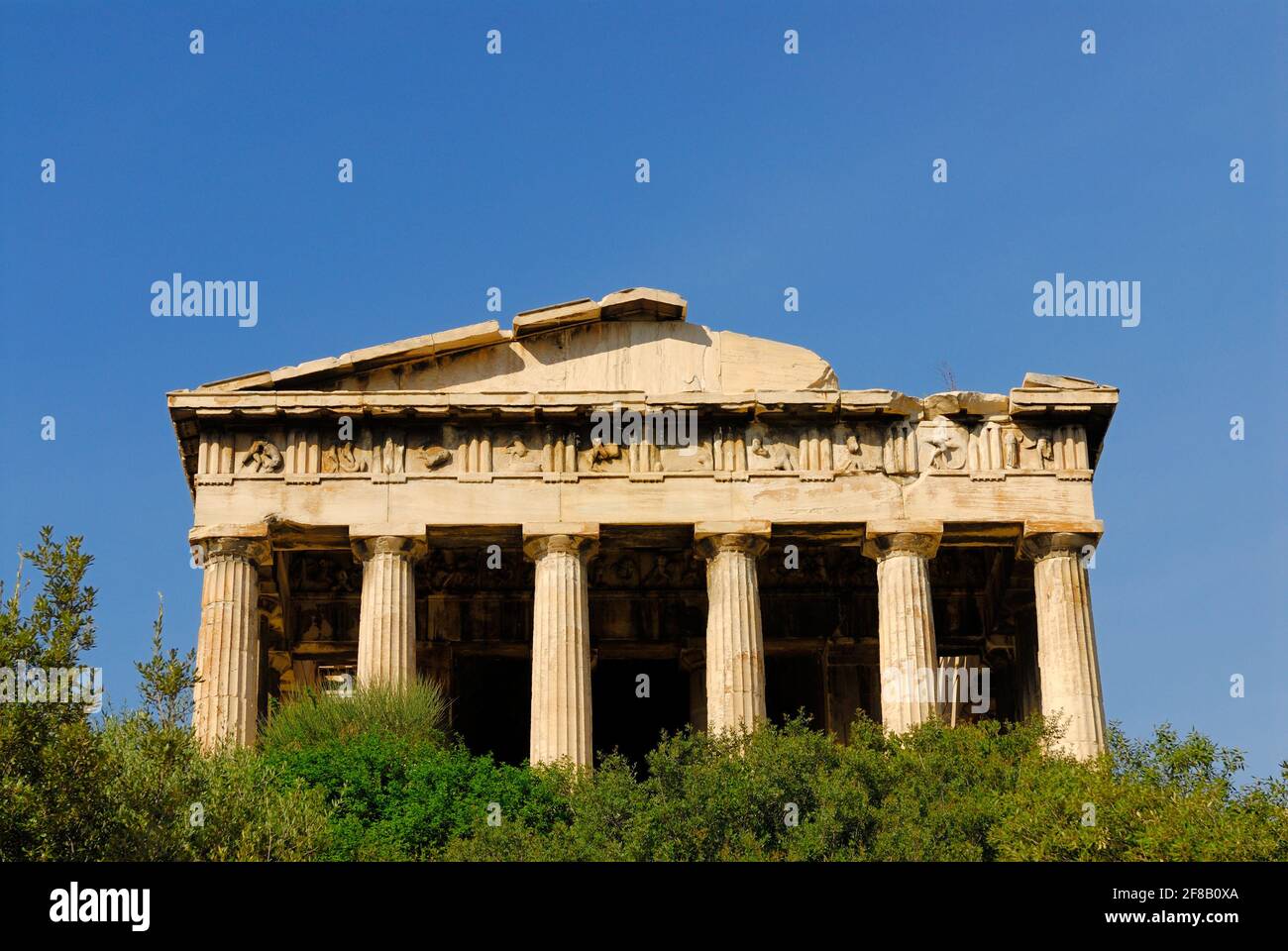 Tempio di Efesto, edificio del tempio dorico del V secolo a.C. è il ...