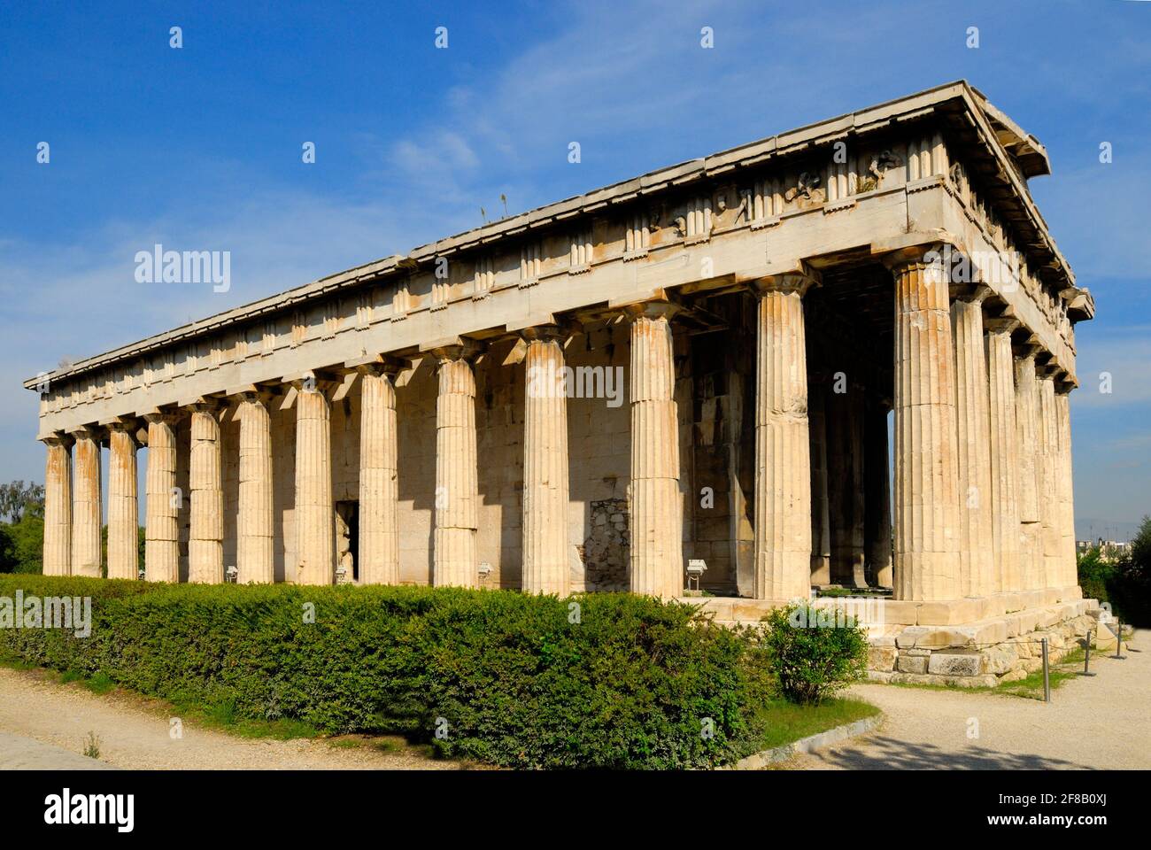 Tempio di Efesto, edificio del tempio dorico del V secolo a.C. è il ...