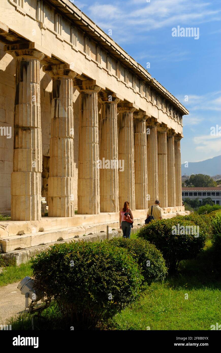 Tempio di Efesto, edificio del tempio dorico del V secolo a.C. è il ...