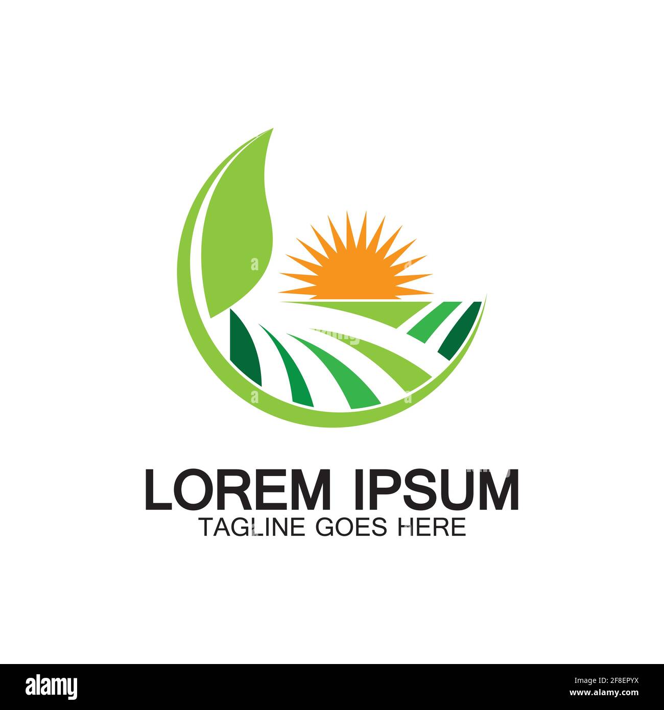 Logo dell'agricoltura biologica immagini e fotografie stock ad alta ...