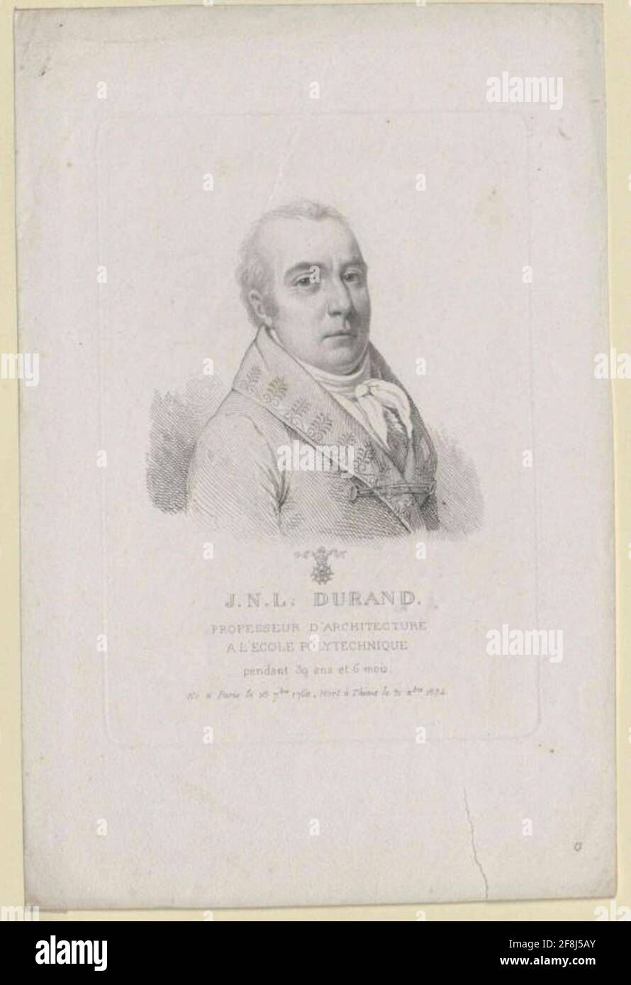 Jean nicolas louis durand immagini e fotografie stock ad alta ...