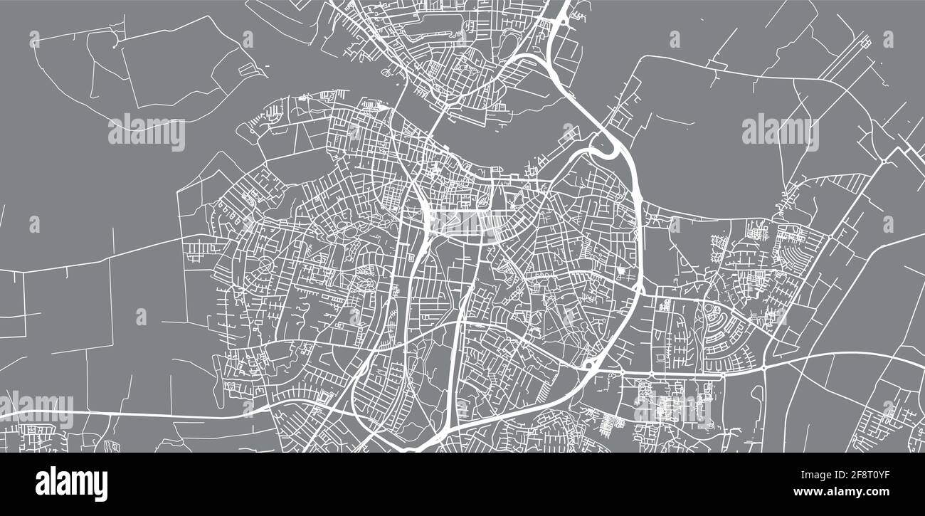 Mappa vettoriale di aalborg immagini e fotografie stock ad alta ...