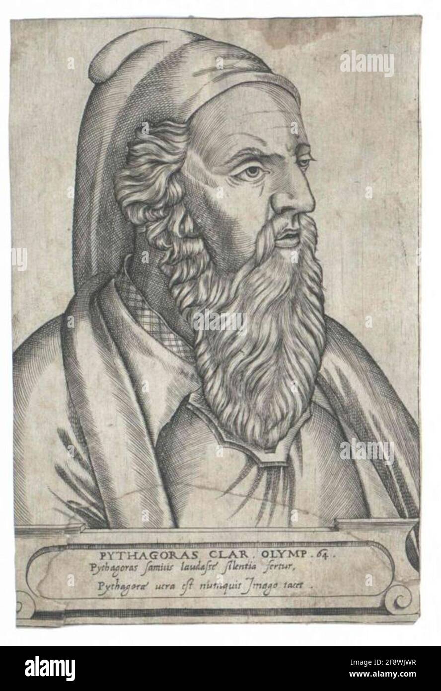 Filosofo e matematico greco di pitagora immagini e fotografie stock ad ...
