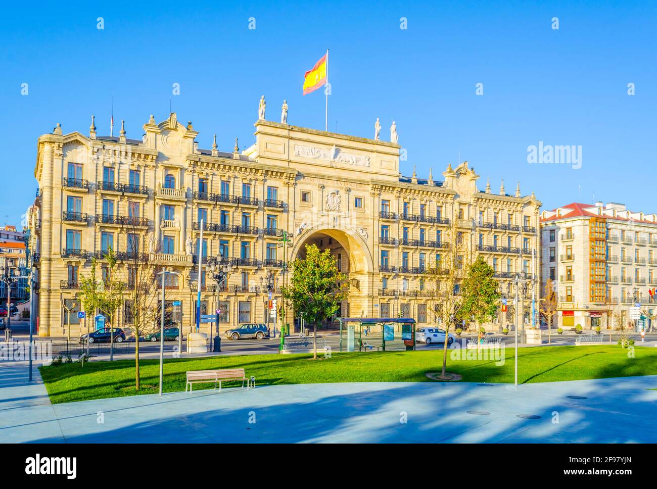 Quartier generale di banco santander immagini e fotografie stock ad ...