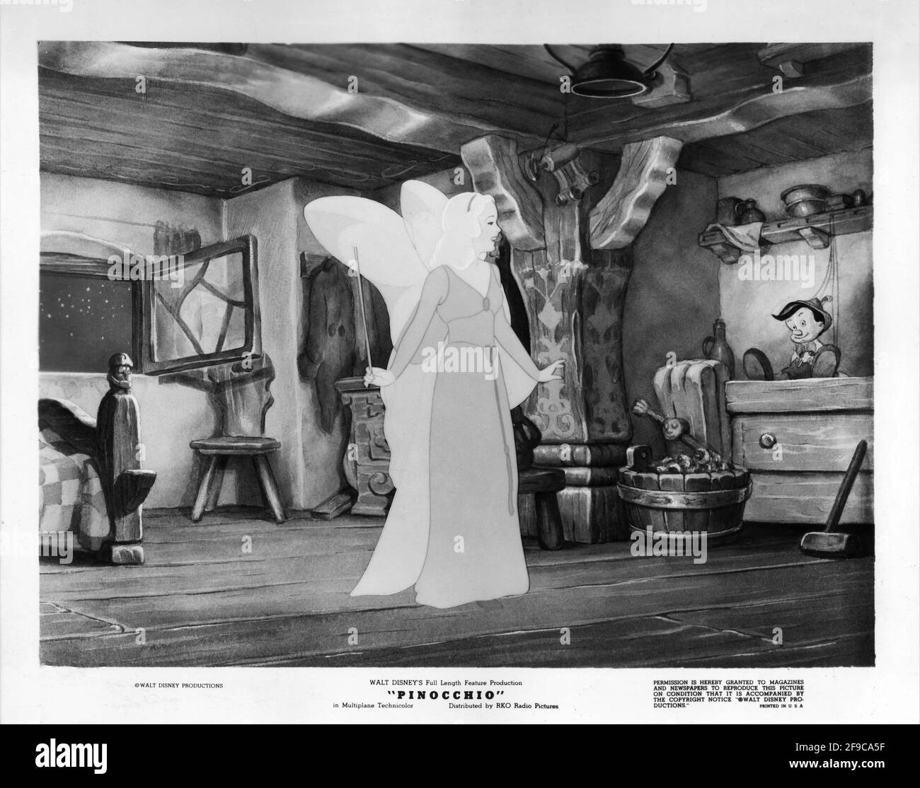 PINOCCHIO 1940 DI WALT DISNEY regia Norman Ferguson T.Hee Wilfred ...