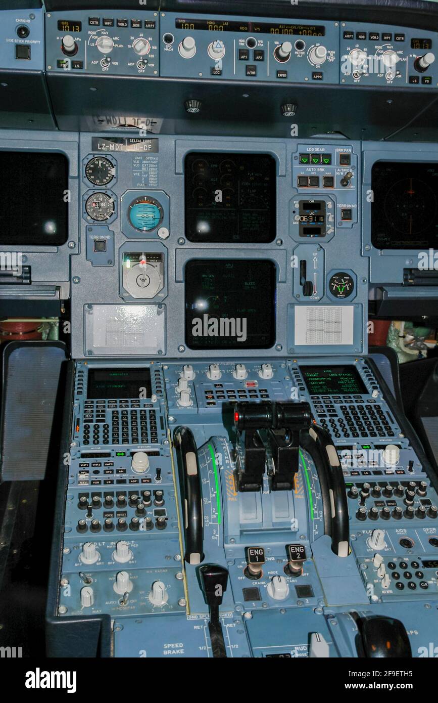 Airbus A320 Cockpit Layout