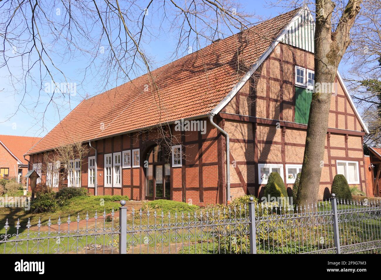 Historische altstadt von vechta immagini e fotografie stock ad alta ...