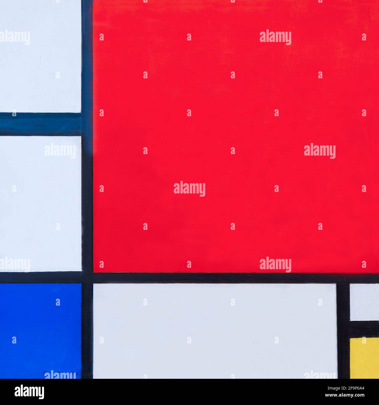 Composizione blu e gialla di piet mondrian immagini e fotografie stock ad alta risoluzione - Alamy