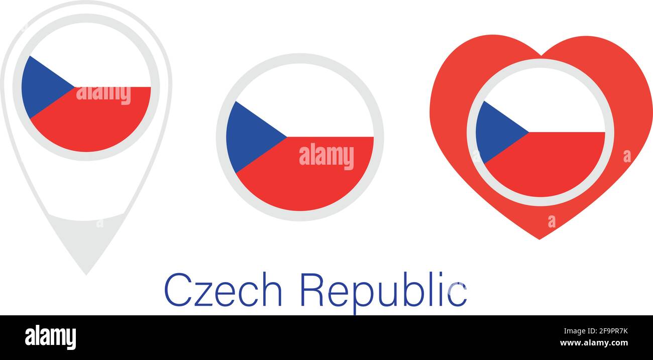Mappa della repubblica ceca immagini e fotografie stock ad alta ...