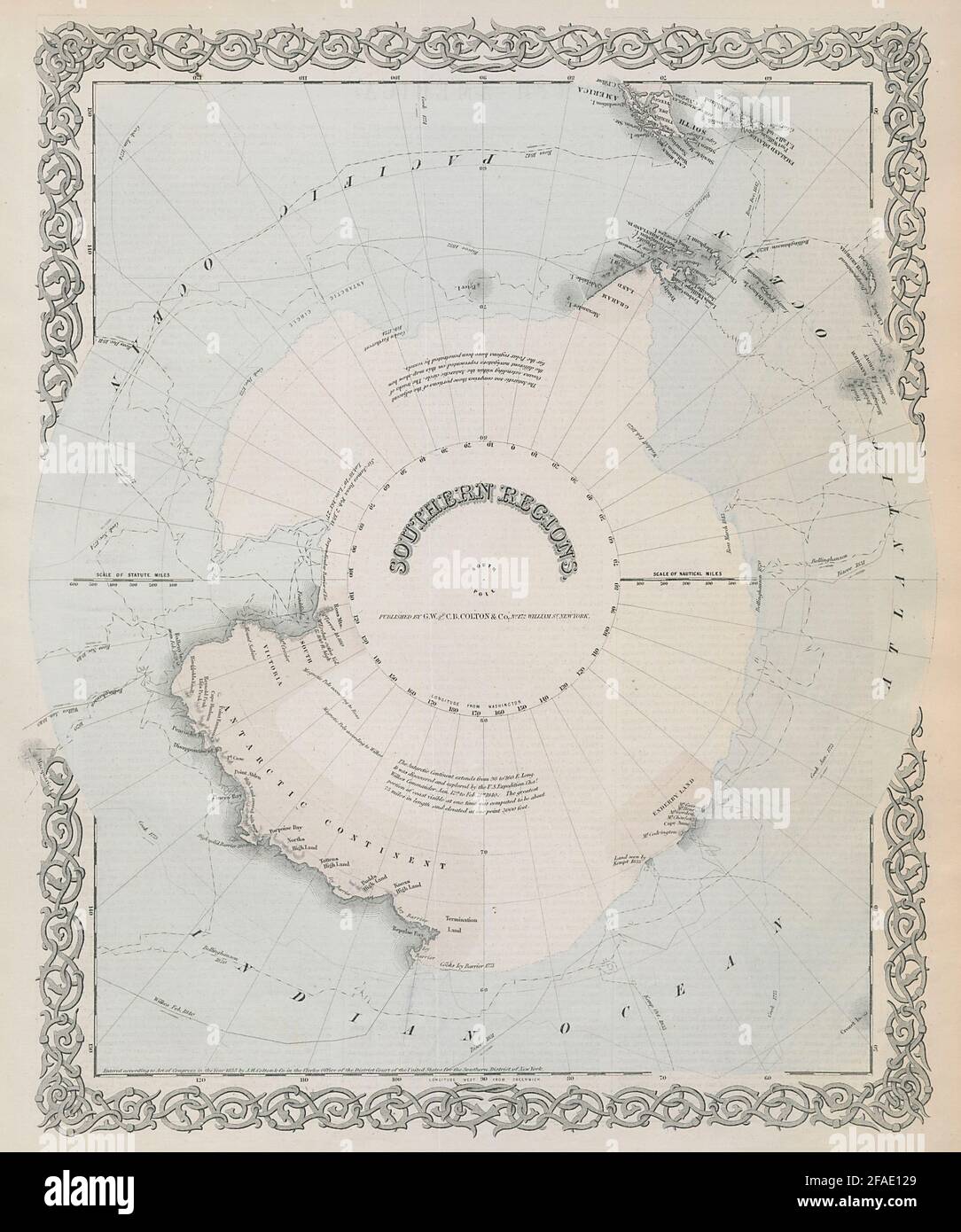 Mappa Antartide Immagini e Fotos Stock - Alamy