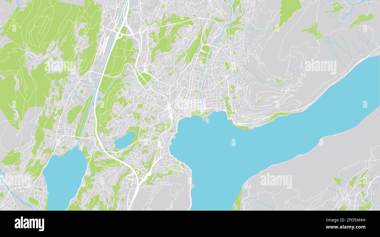 Mappa vettoriale di lugano immagini e fotografie stock ad alta ...