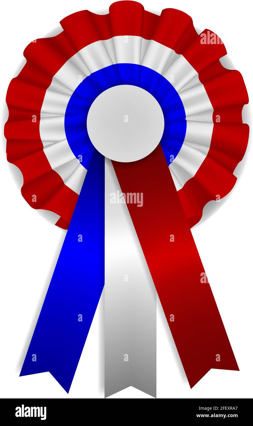Coccarda tricolore Immagini Vettoriali Stock - Alamy