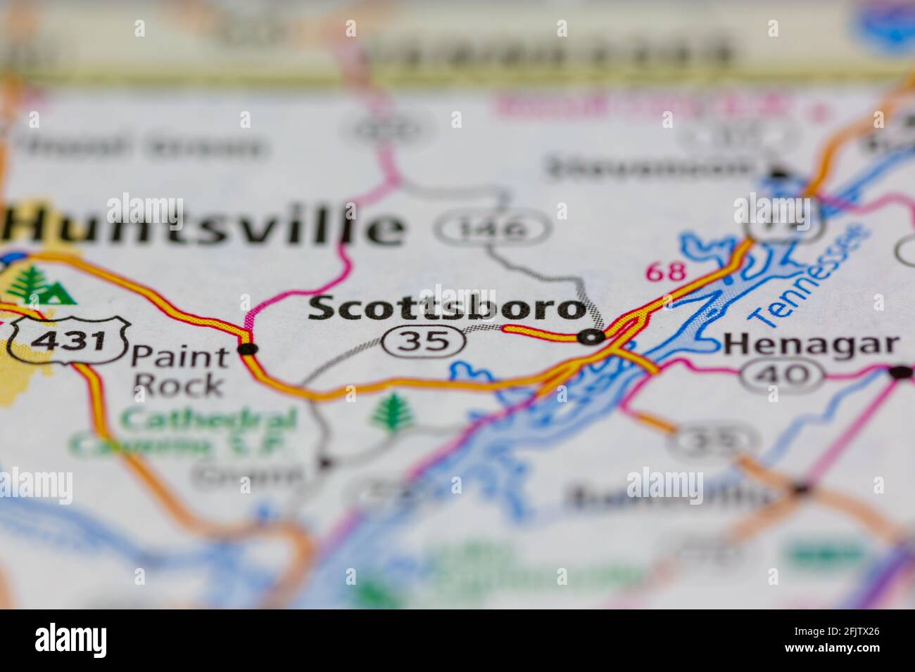 Mappa di scottsboro immagini e fotografie stock ad alta risoluzione - Alamy