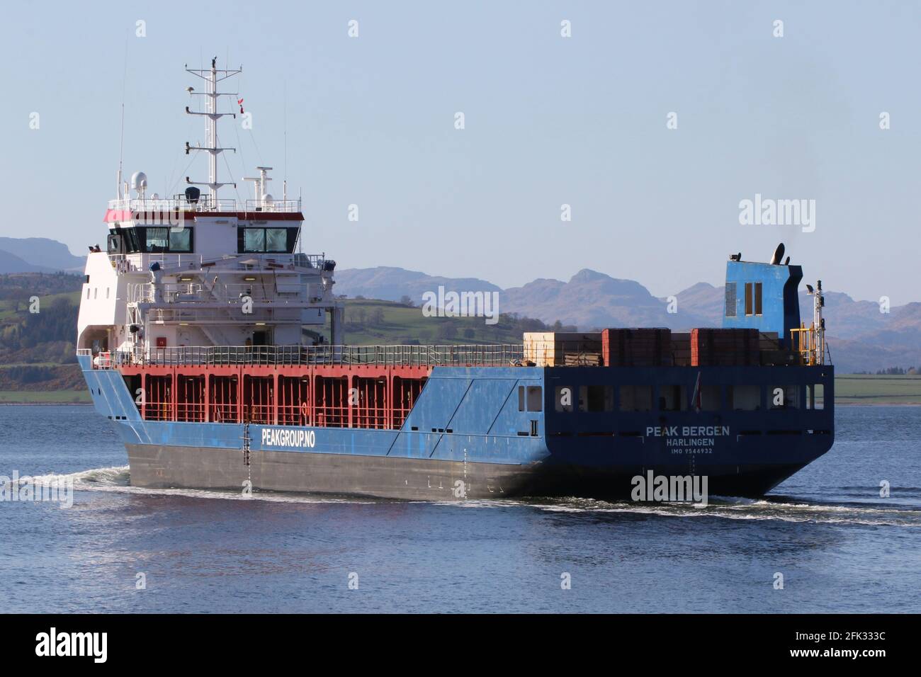 MV Peak Bergen, una nave da carico gestita da Peak Project Carriers ...