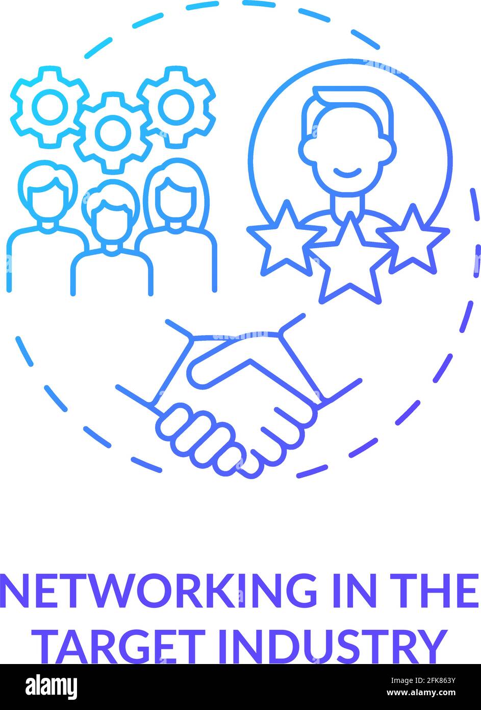 Industria di destinazione Immagini Vettoriali Stock - Alamy