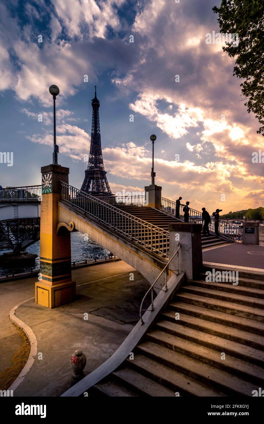 Parigi Dalla Torre Eiffel Immagini e Fotos Stock - Alamy