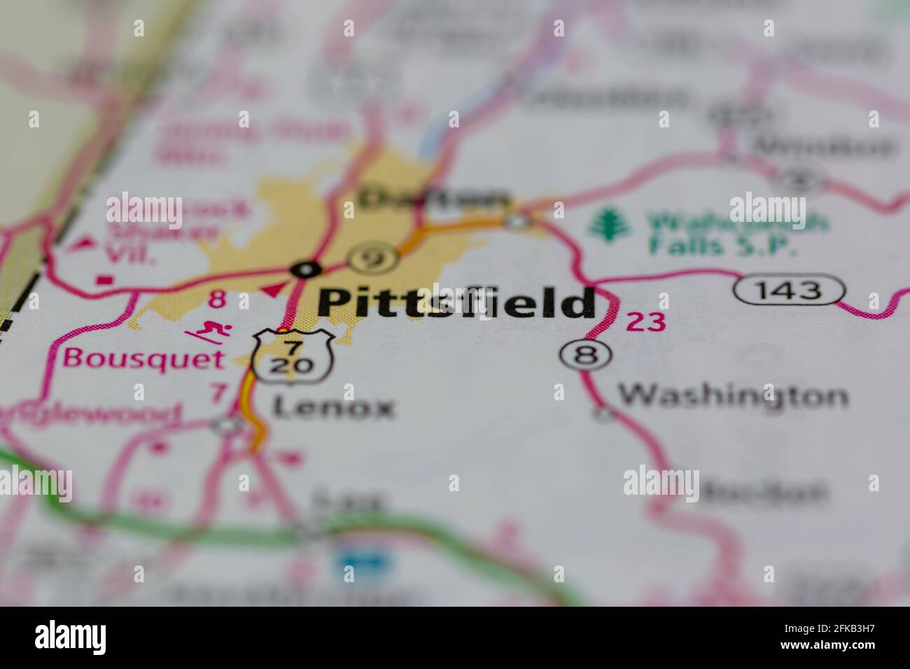 Mappa di pittsfield immagini e fotografie stock ad alta risoluzione - Alamy