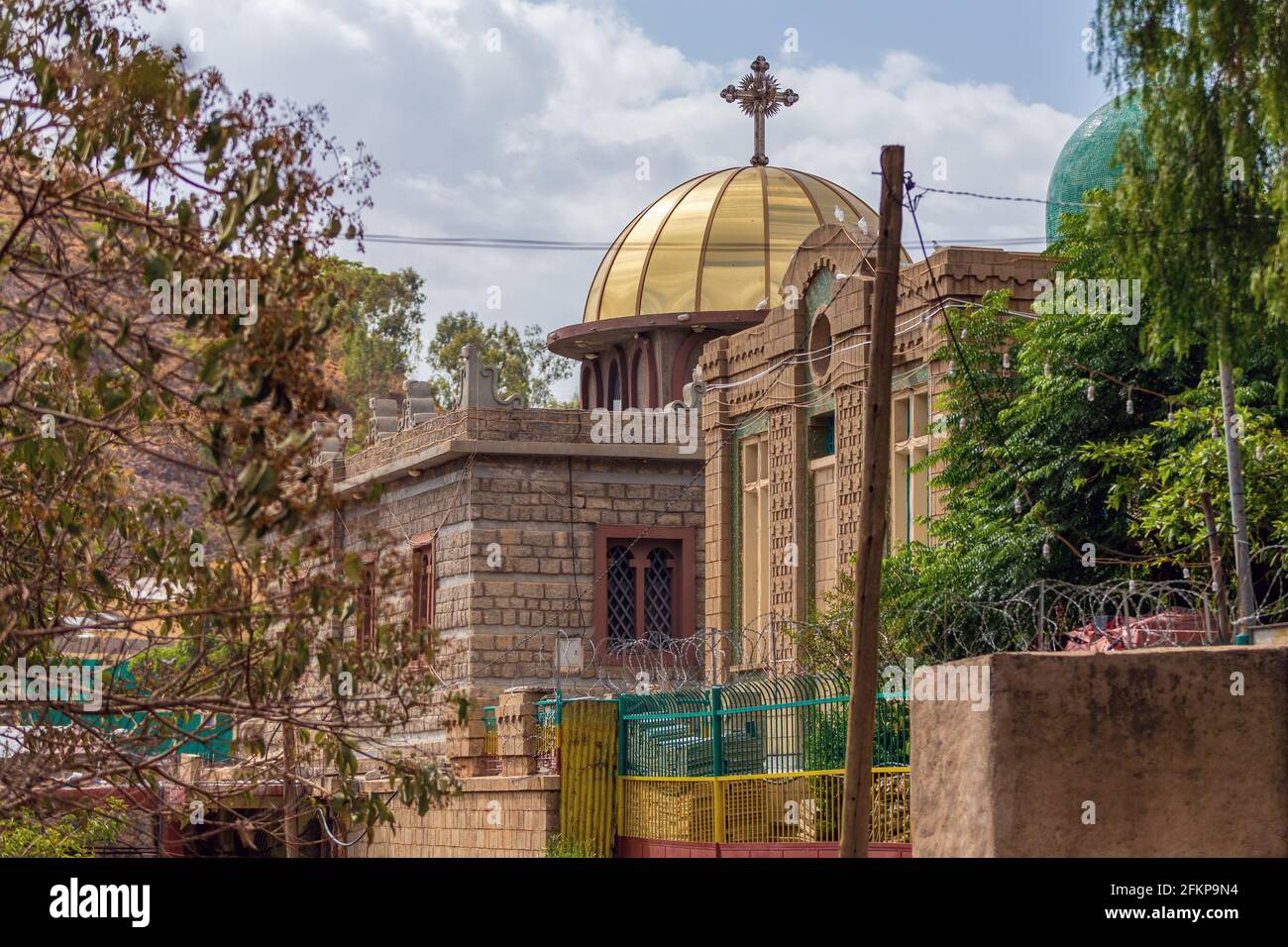 Chiesa della nostra signora maria di zion immagini e fotografie stock ...