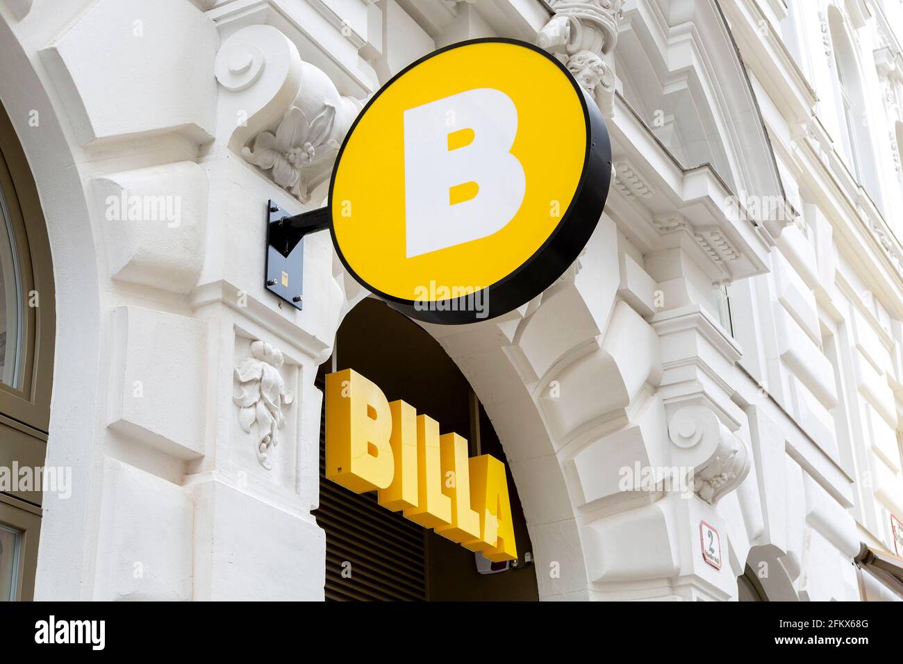 Billa supermarket logo immagini e fotografie stock ad alta risoluzione ...