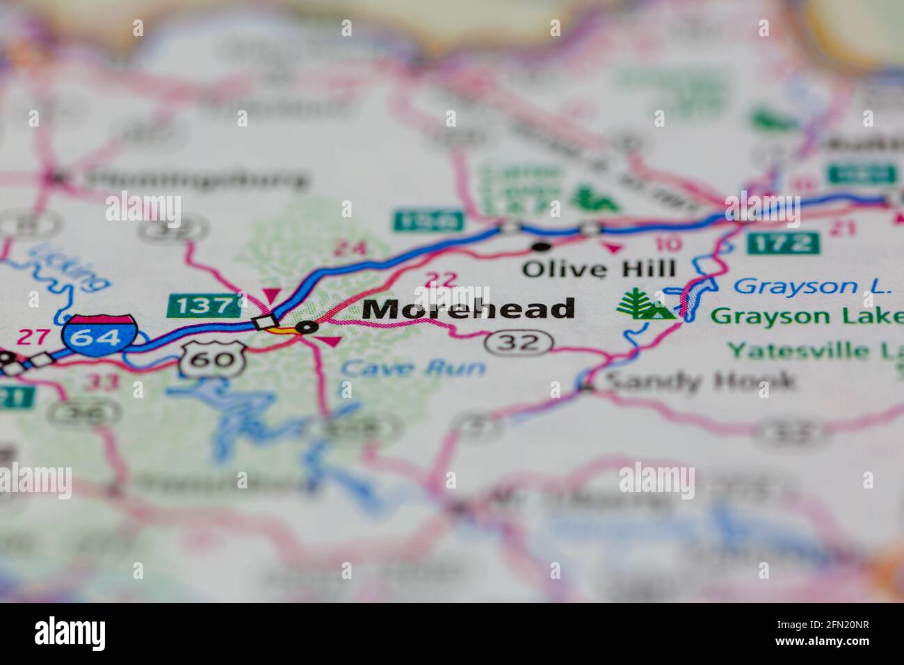 Mappa Di Morehead Immagini E Fotografie Stock Ad Alta Risoluzione Alamy