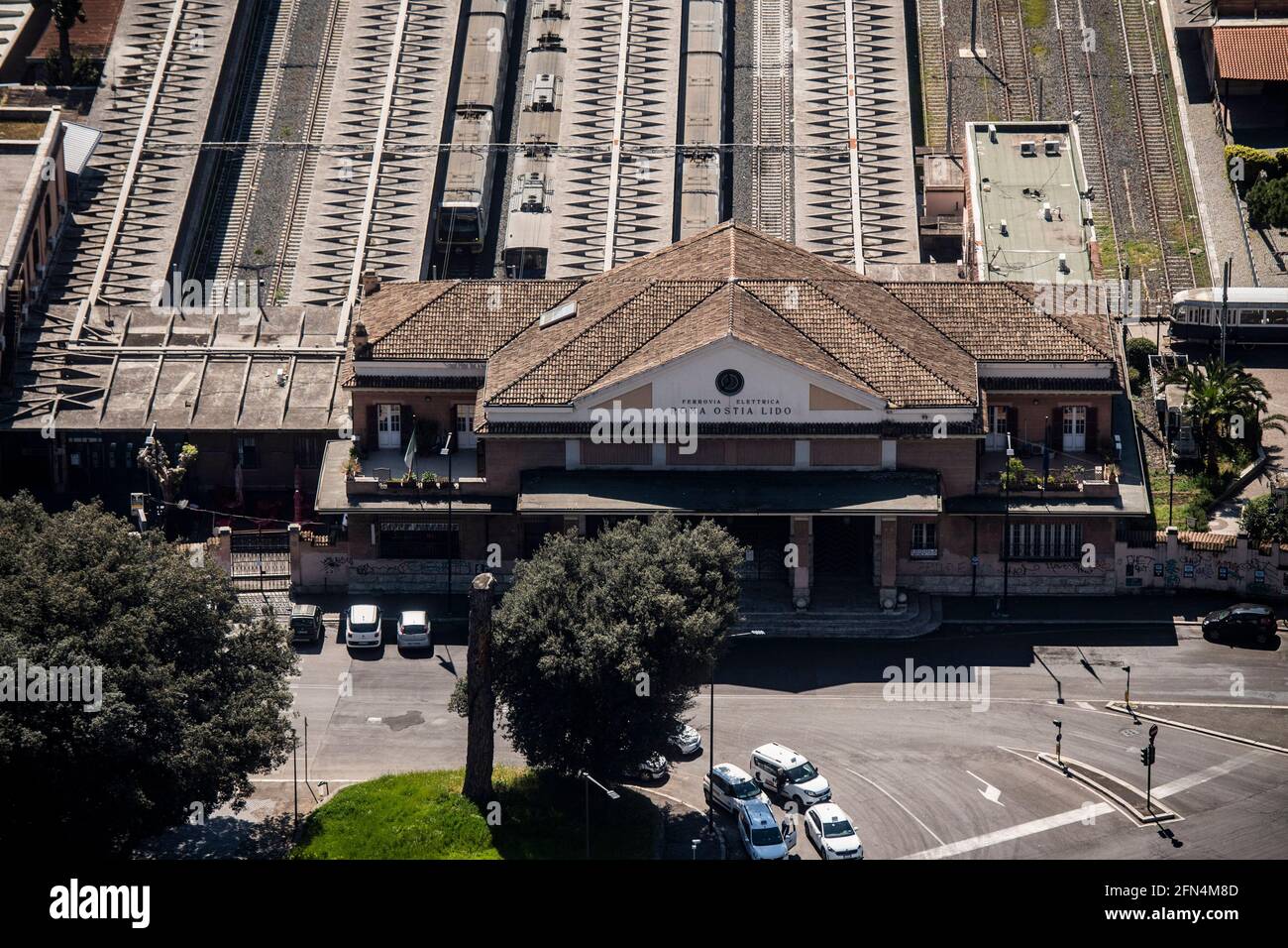 Stazione ferroviaria ostiense di roma immagini e fotografie stock ad ...