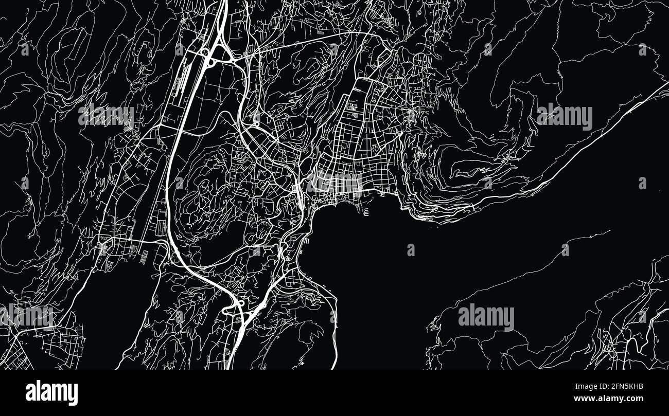 Mappa vettoriale di lugano immagini e fotografie stock ad alta ...