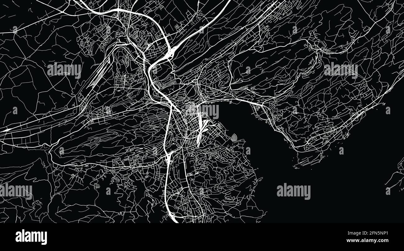 Mappa di lucerna Immagini Vettoriali Stock - Alamy