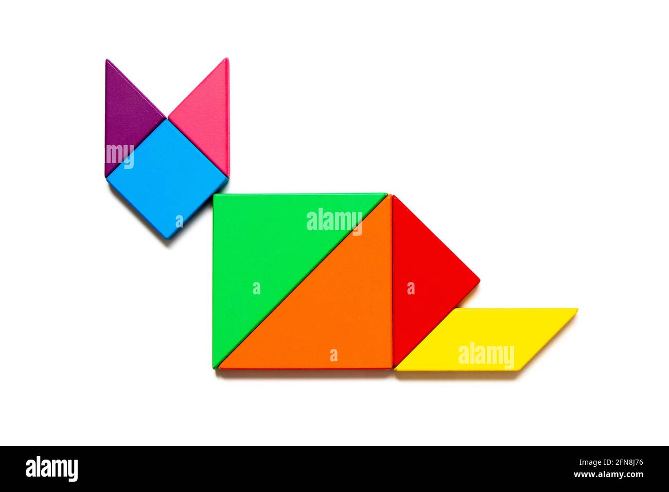 Simbolo tangram Immagini senza sfondo e Foto Stock ritagliate - Alamy