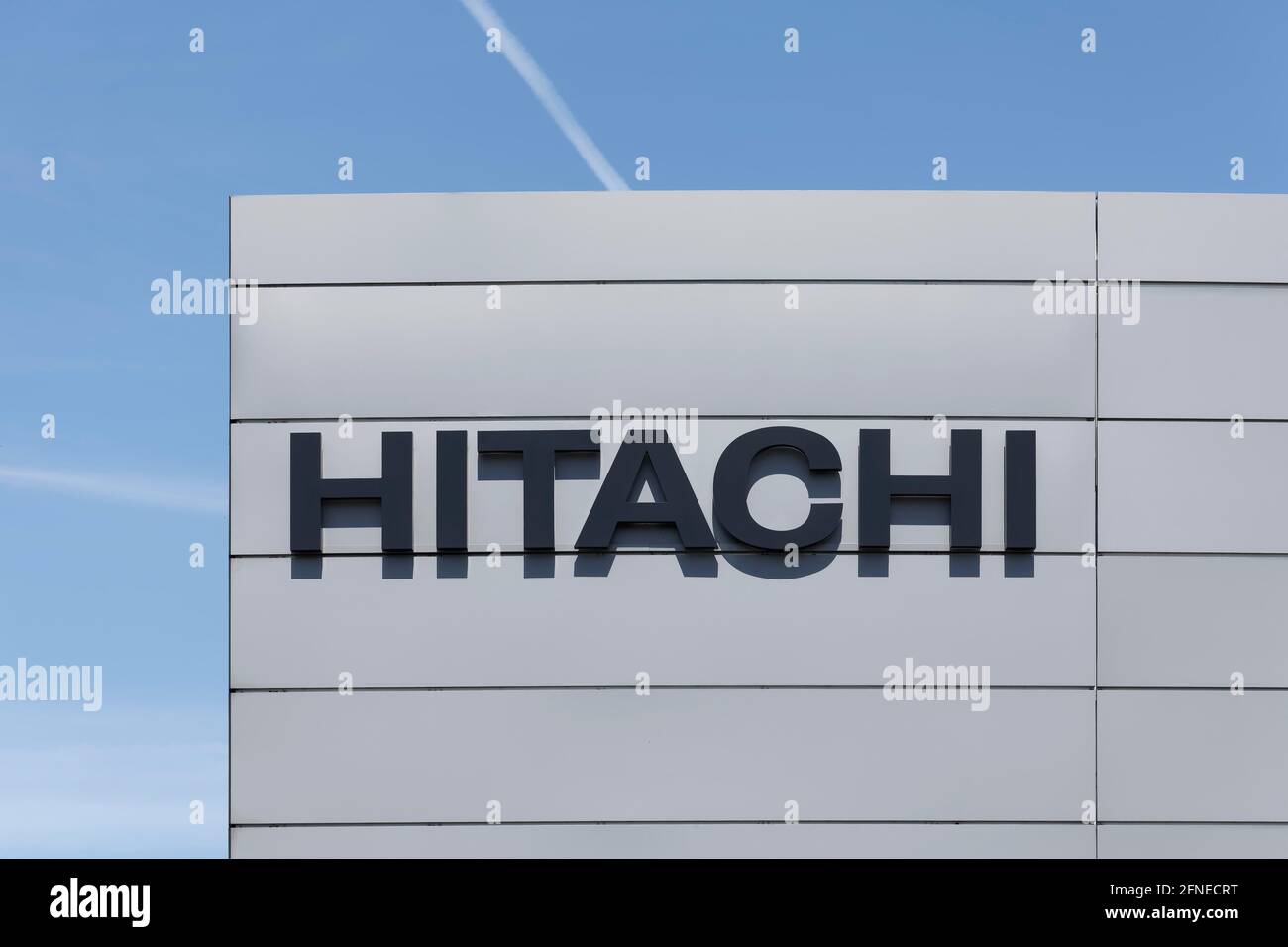 Hitachi logo immagini e fotografie stock ad alta risoluzione - Alamy