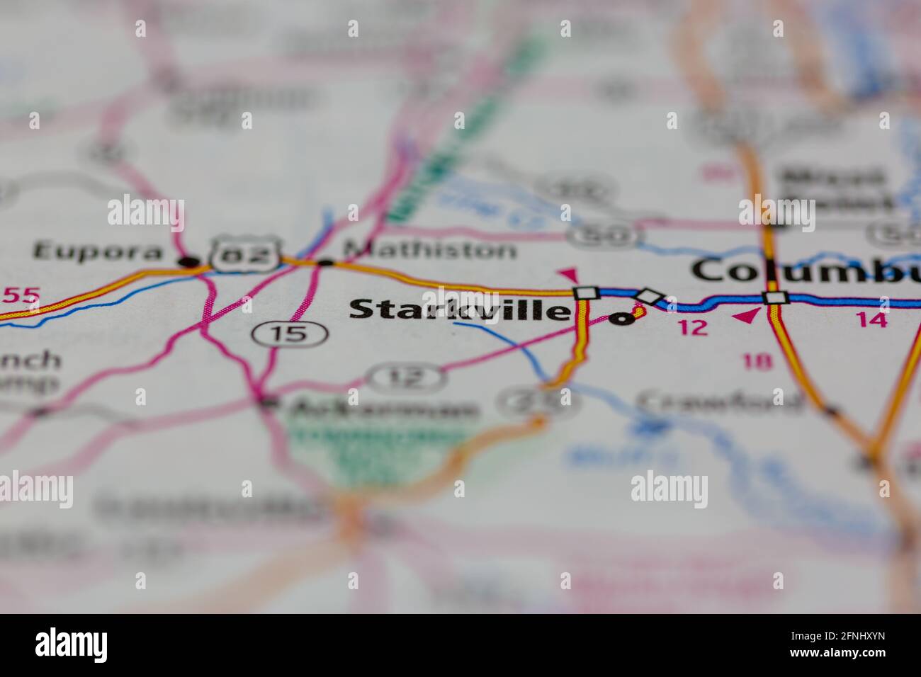 Mappa di starkville immagini e fotografie stock ad alta risoluzione - Alamy