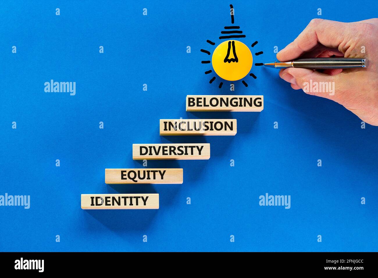 Equità, identità, diversità, inclusione, simbolo di appartenenza ...