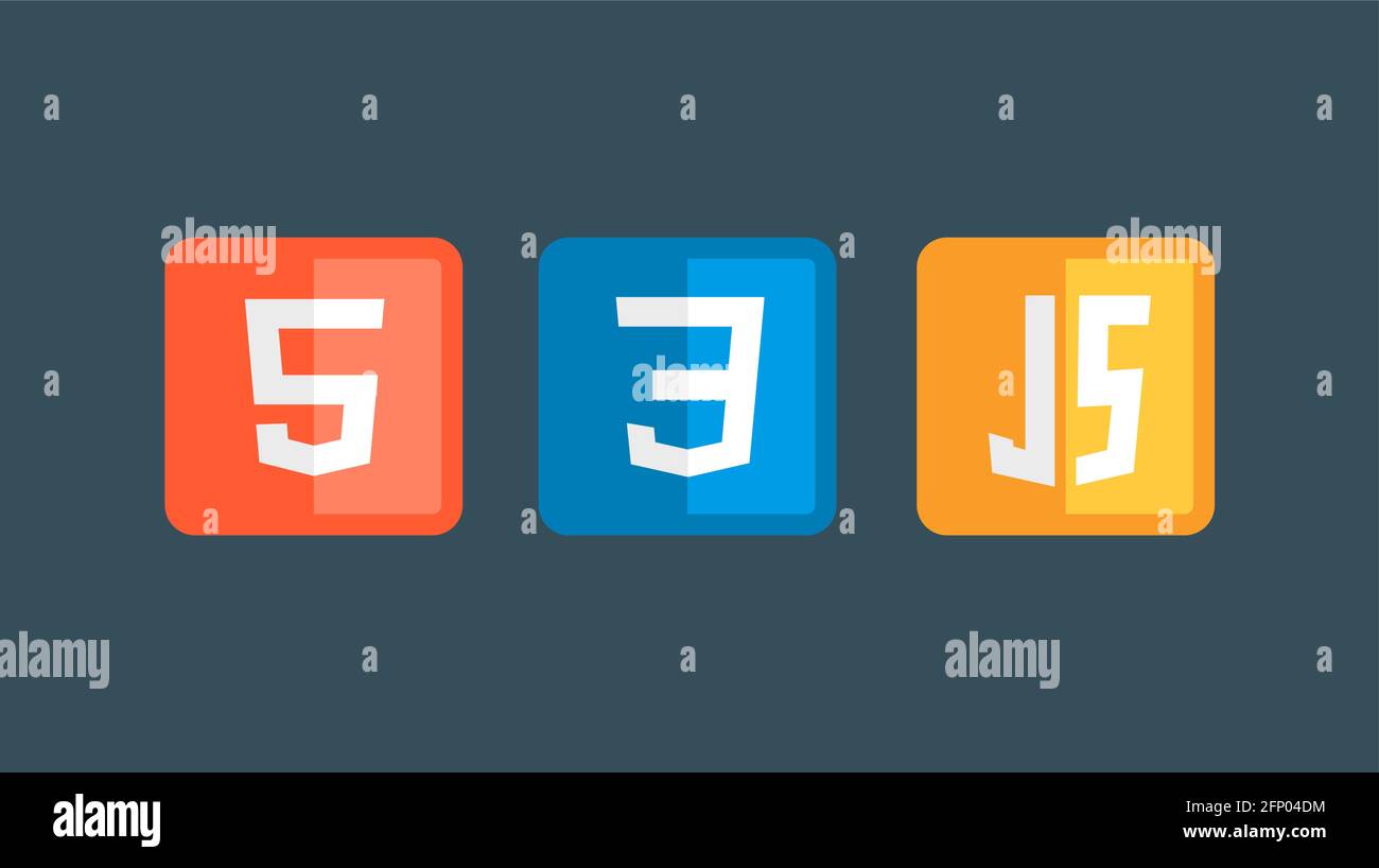 Icona html5 immagini e fotografie stock ad alta risoluzione - Alamy