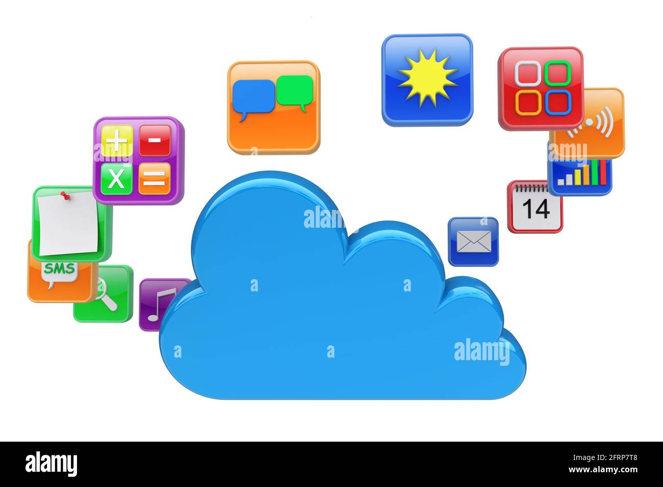 Software di cloud computing Immagini senza sfondo e Foto Stock ...