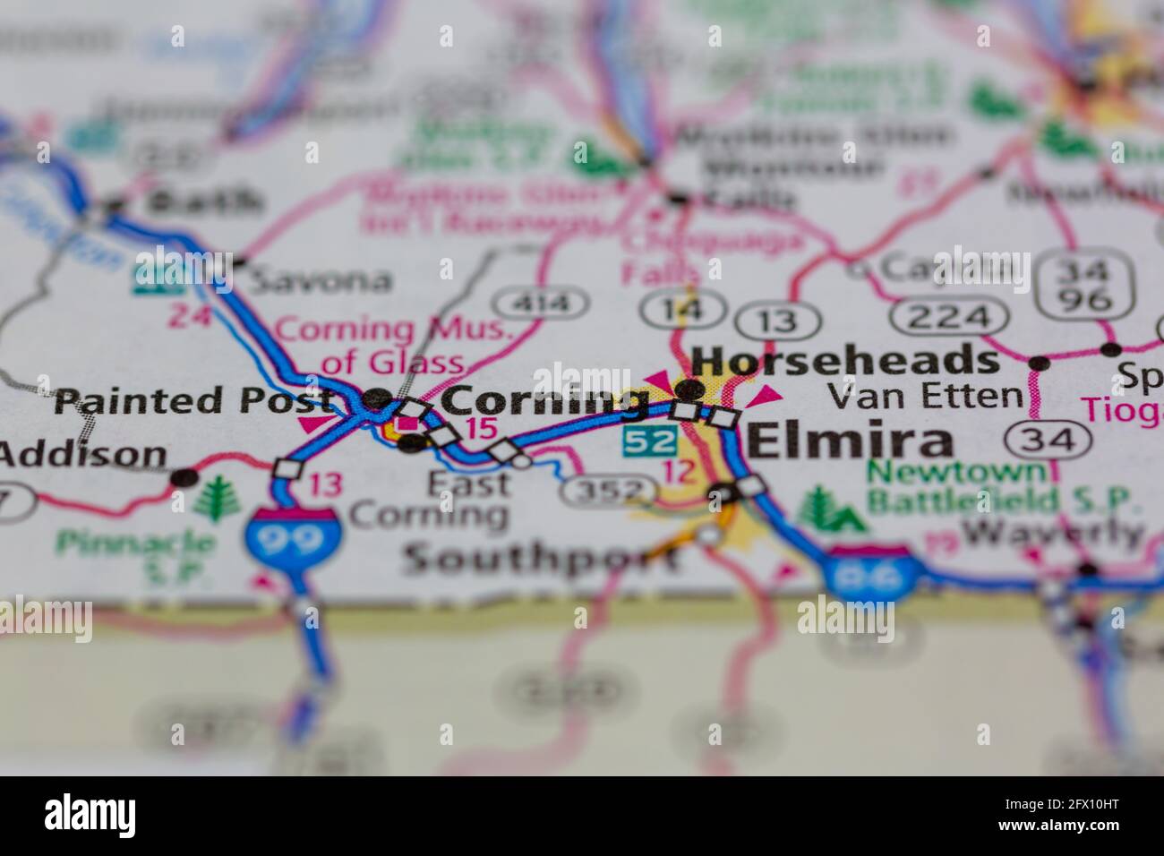 Mappa di corning immagini e fotografie stock ad alta risoluzione - Alamy