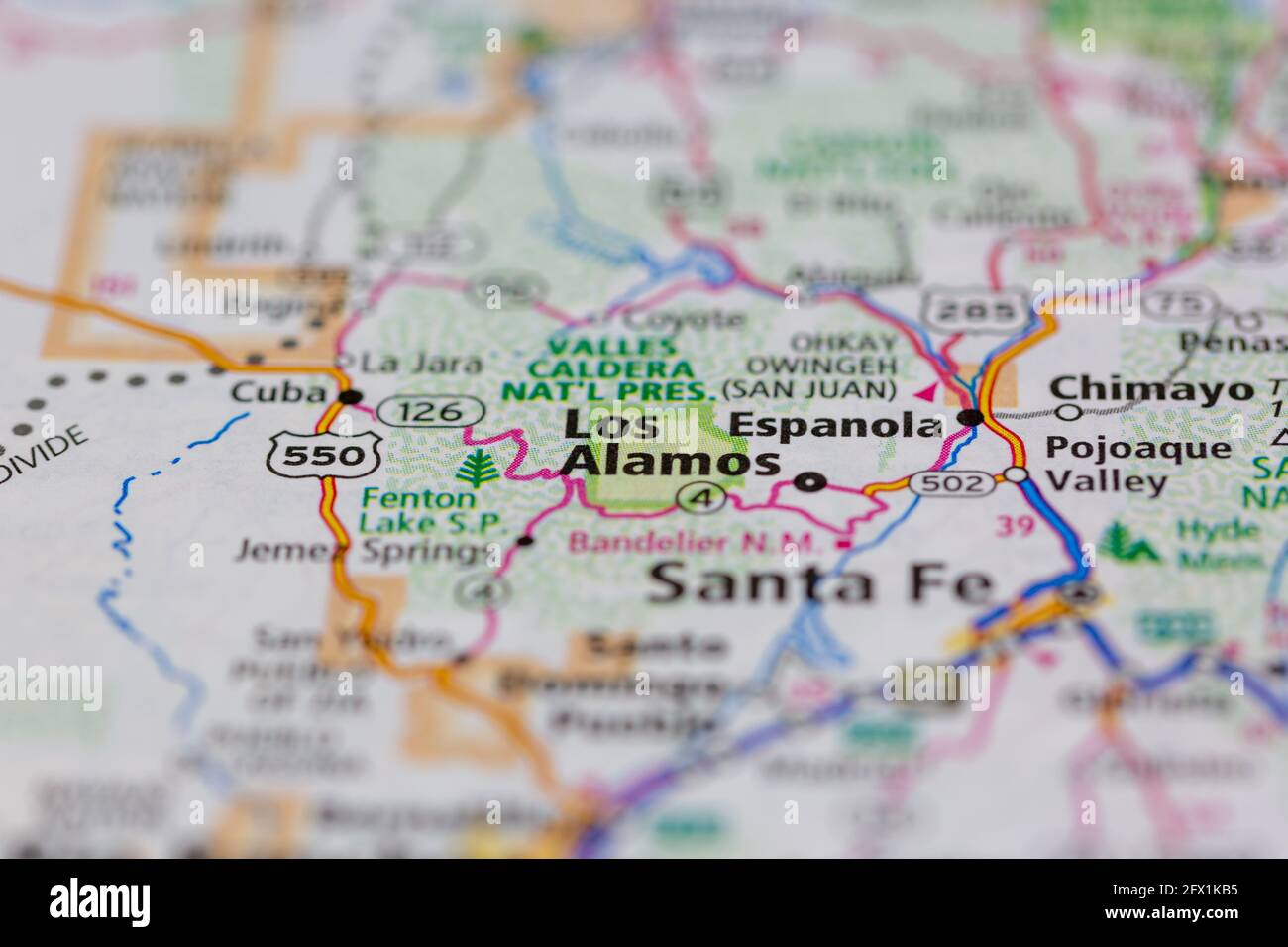 Mappa di los alamos immagini e fotografie stock ad alta risoluzione - Alamy