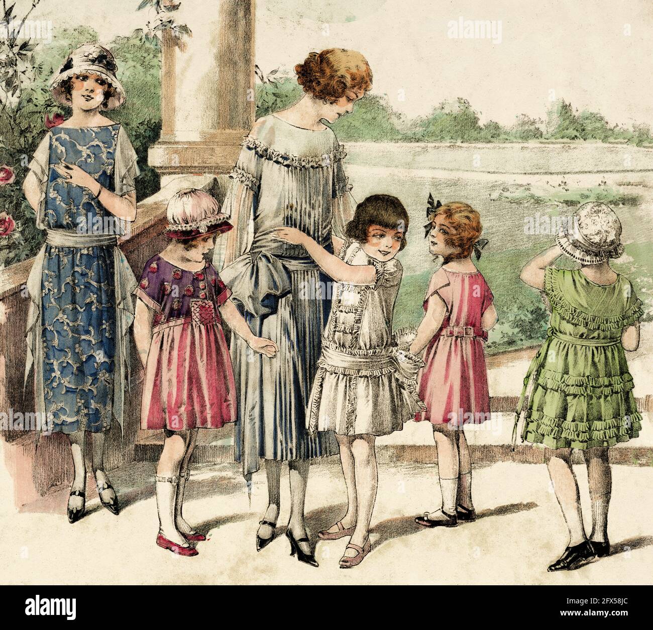 Moda francese di fine 1800 immagini e fotografie stock ad alta ...