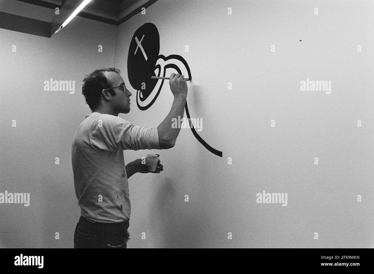 Keith haring Foto e Immagini Stock in Bianco e Nero - Alamy