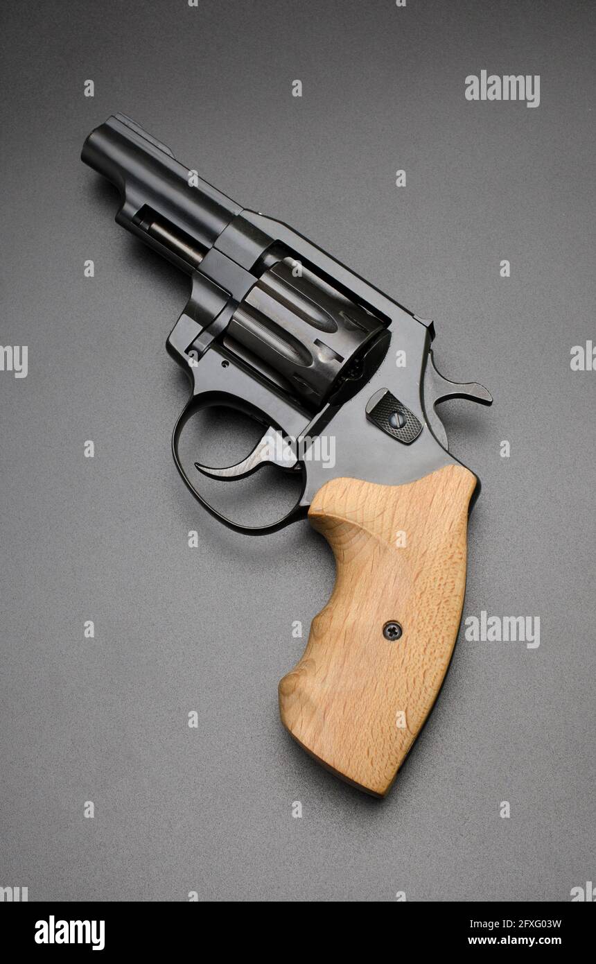 Pistola nera pistole pistola revolver immagini e fotografie stock ad ...