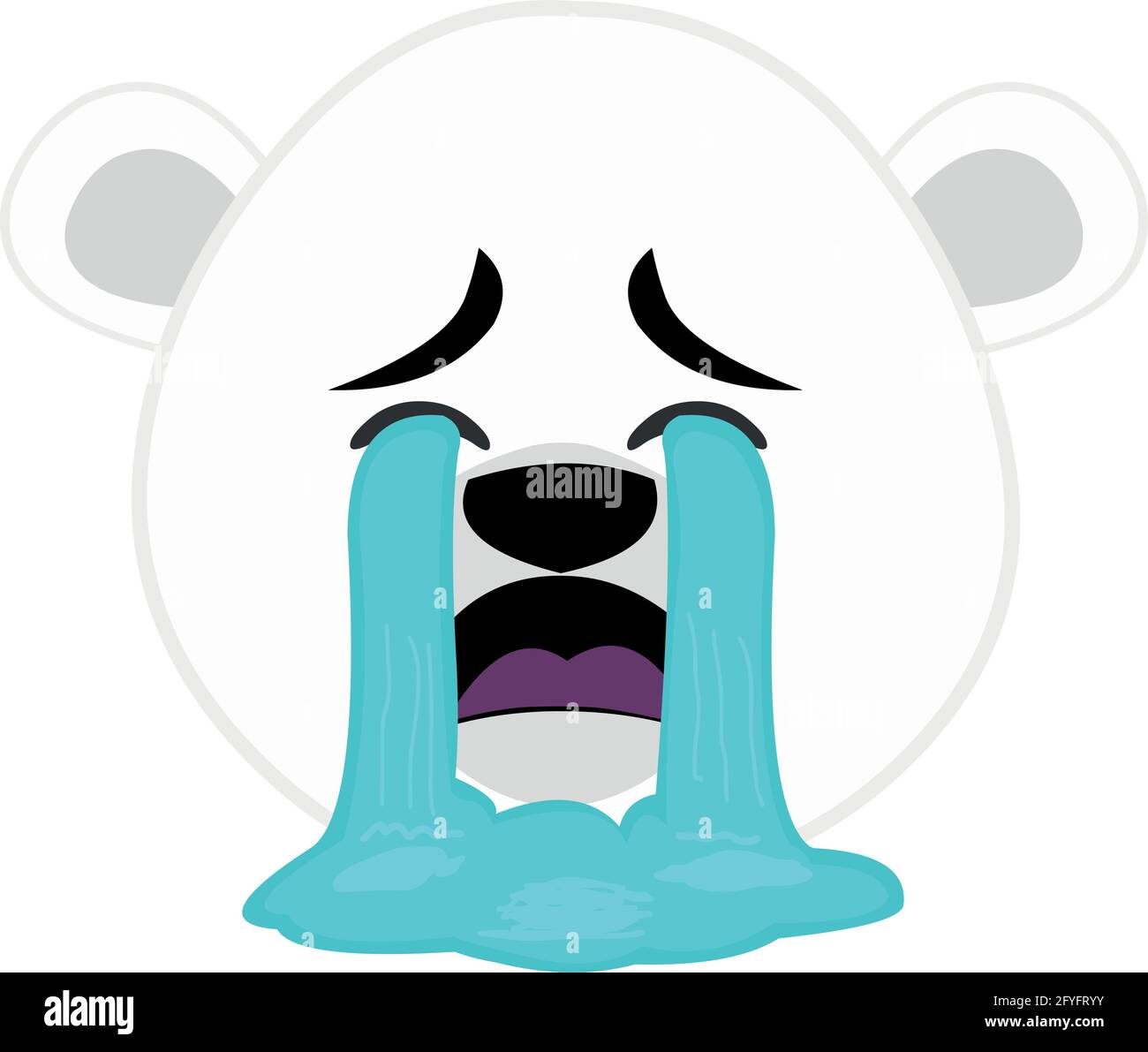 Cartoon emoji emoticon crying face immagini e fotografie stock ad alta ...