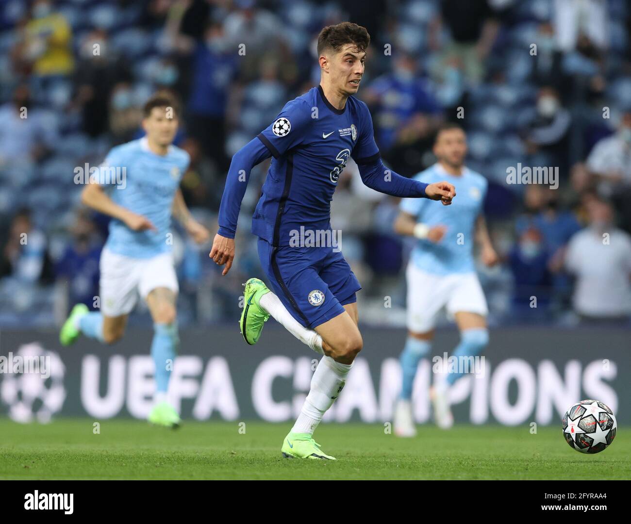 PORTO, PORTOGALLO - 29 MAGGIO: Kai Havertz di Chelsea durante la finale ...