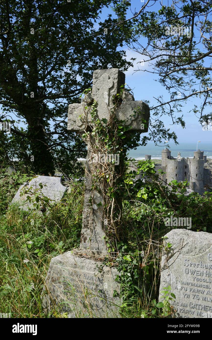 Campo da golf del castello di harlech immagini e fotografie stock ad ...