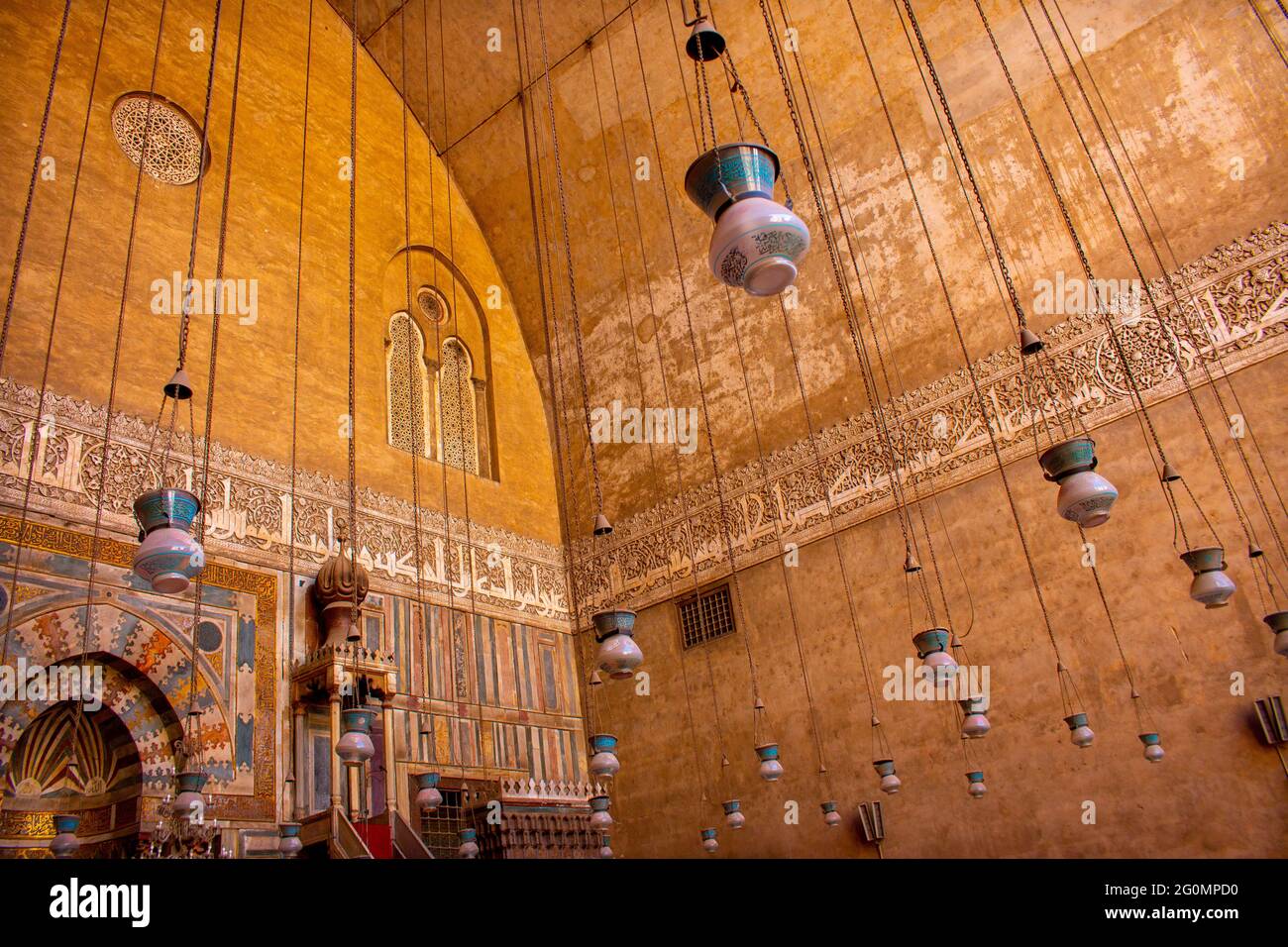 Moschea hassan del cairo immagini e fotografie stock ad alta ...