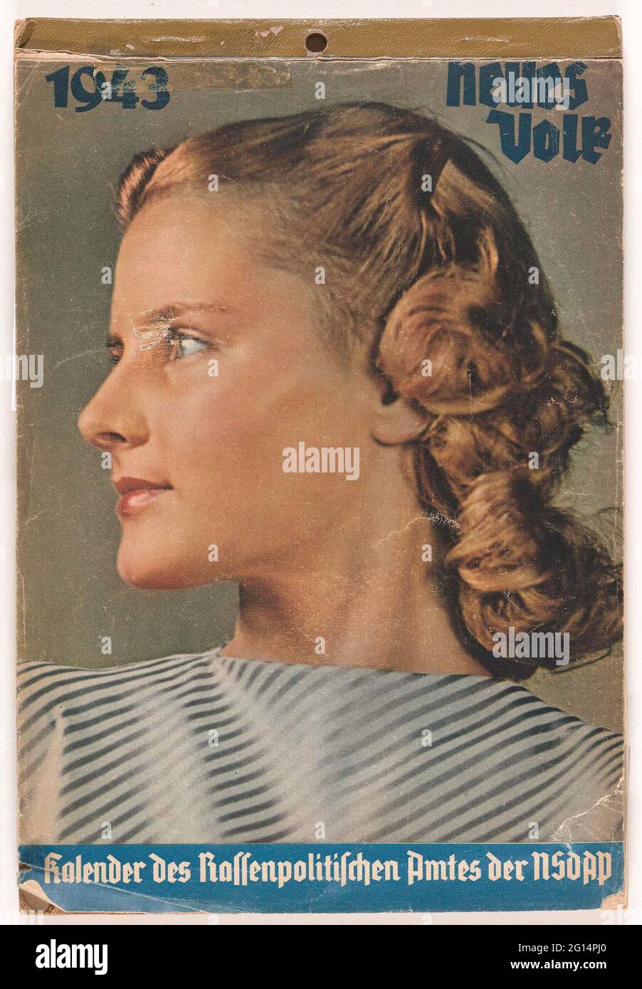 Calendario 1943 - gente di Neues. Calendario settimanale tedesco ...