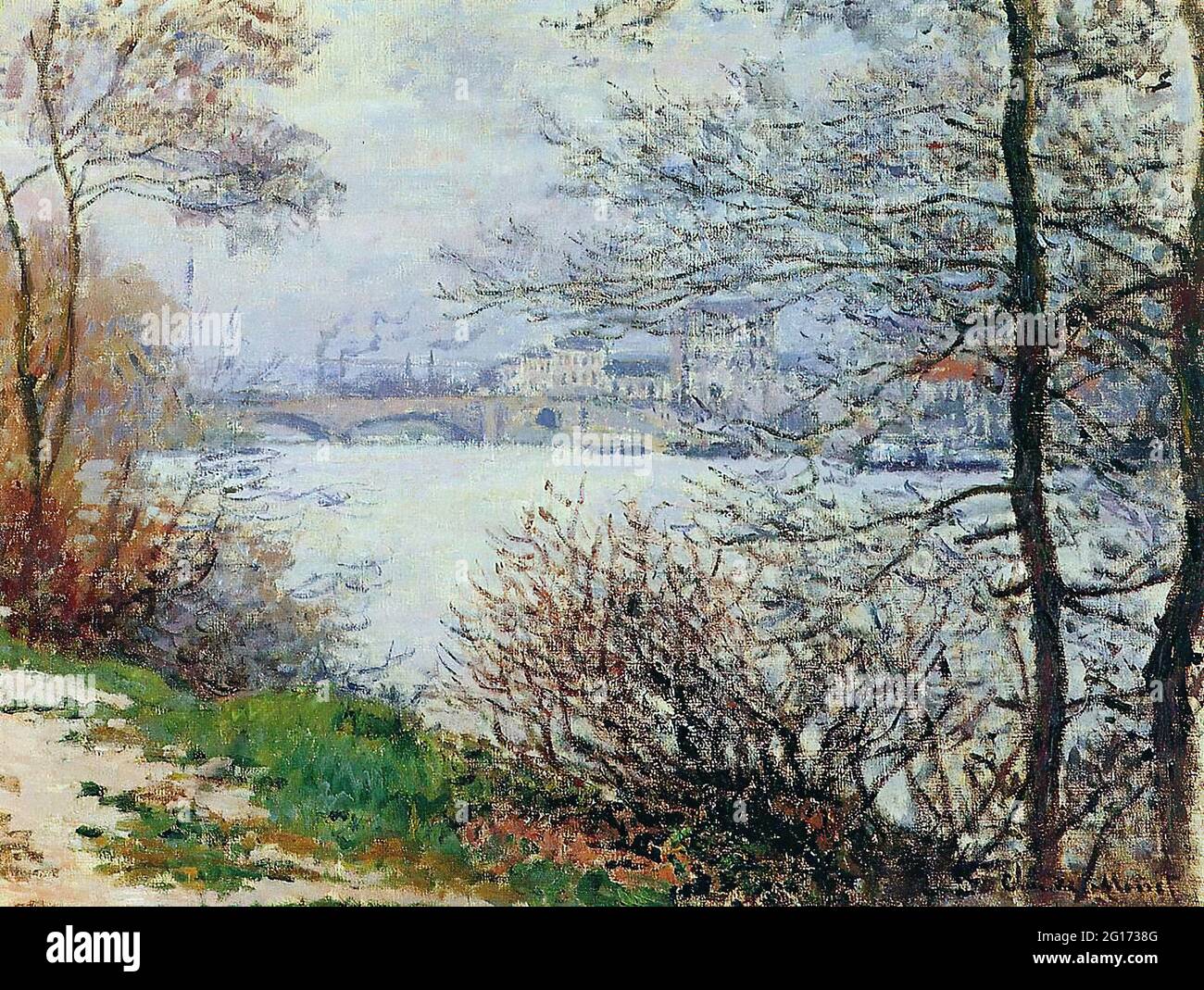 Claude monet banks della senna immagini e fotografie stock ad alta ...